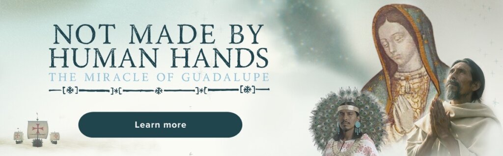 Learn More About Our Newest Series: Not Made By Human Hands - Good Catholic